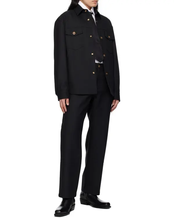 Versace Medusa Head Button-up Jacket