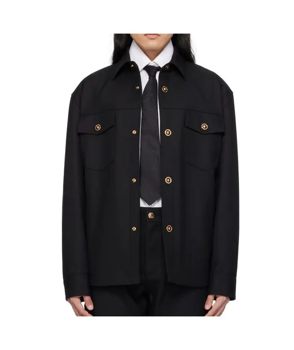 Versace Medusa Head Button-up Jacket