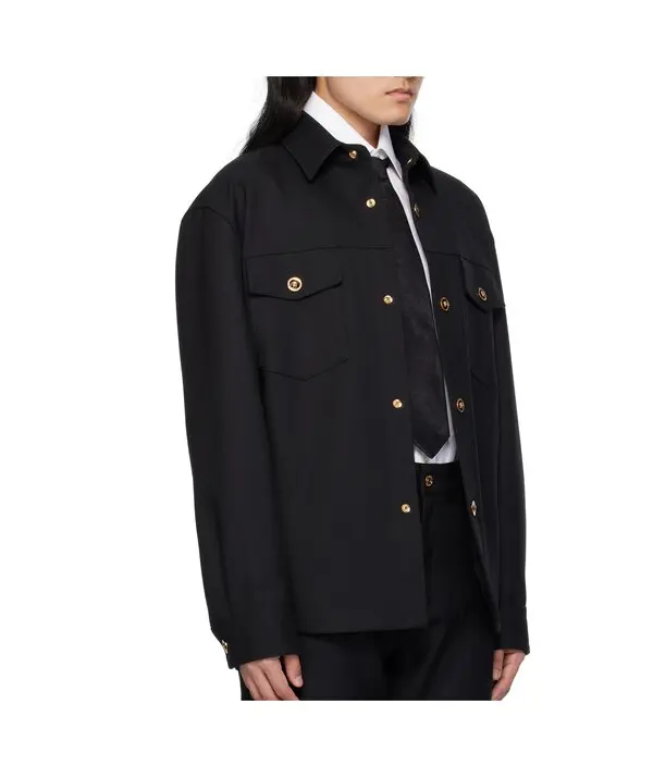 Versace Medusa Head Button-up Jacket