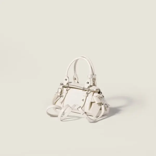 Miu Miu Shiny Leather Handbag