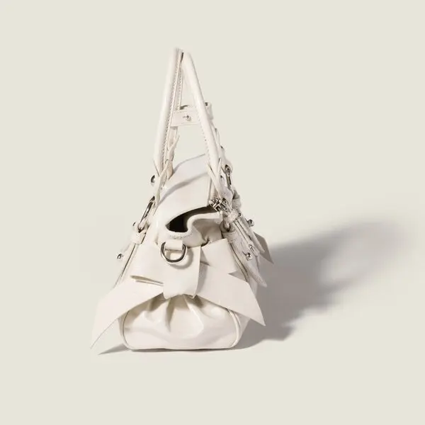 Miu Miu Shiny Leather Handbag
