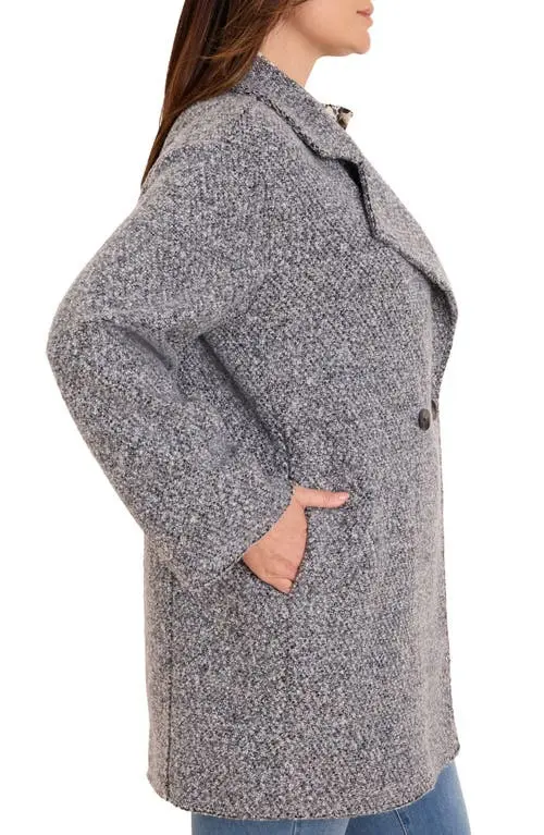 NIC+ZOE Mixed Boucle Knit Jacket