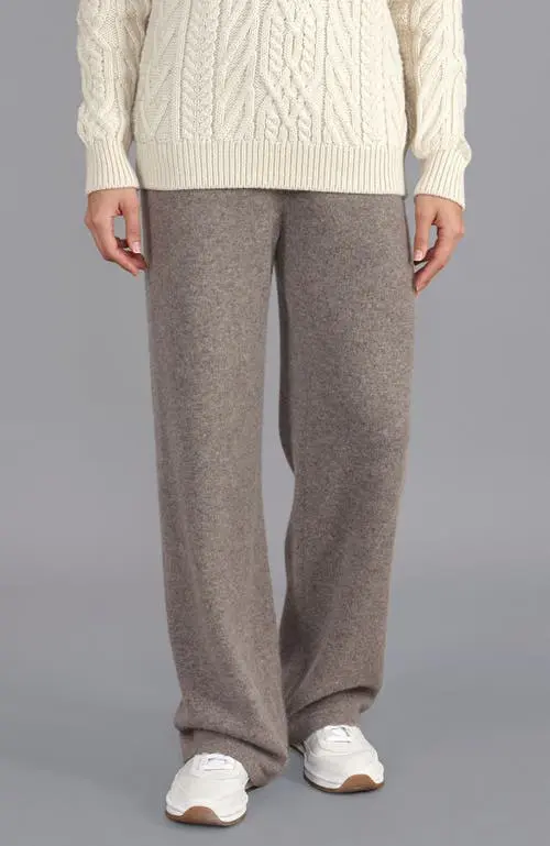 PAUL JAMES Lucia Lambswool Knitted Trousers - Vole
