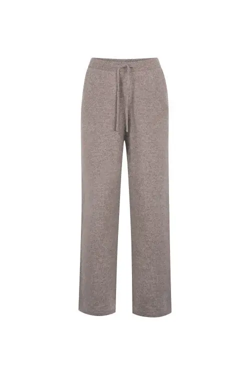 PAUL JAMES Lucia Lambswool Knitted Trousers - Vole