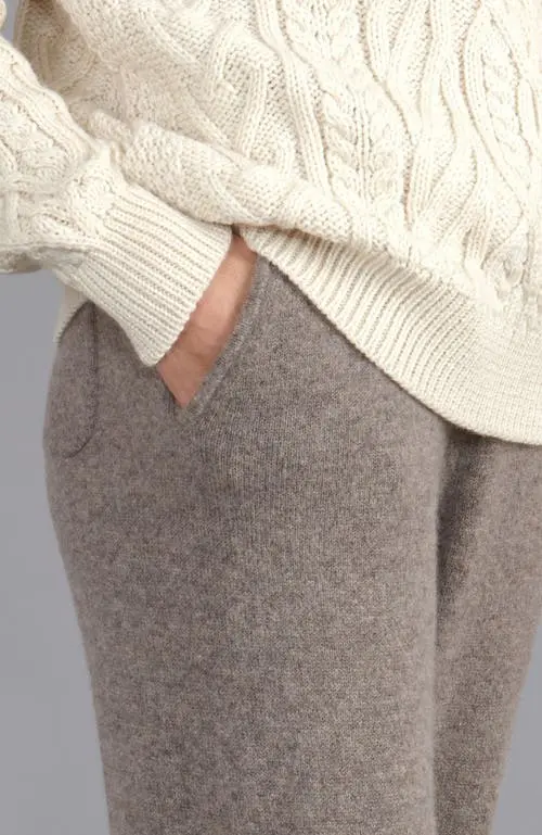 PAUL JAMES Lucia Lambswool Knitted Trousers - Vole