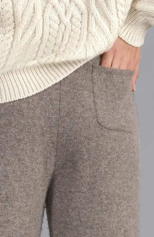 PAUL JAMES Lucia Lambswool Knitted Trousers - Vole