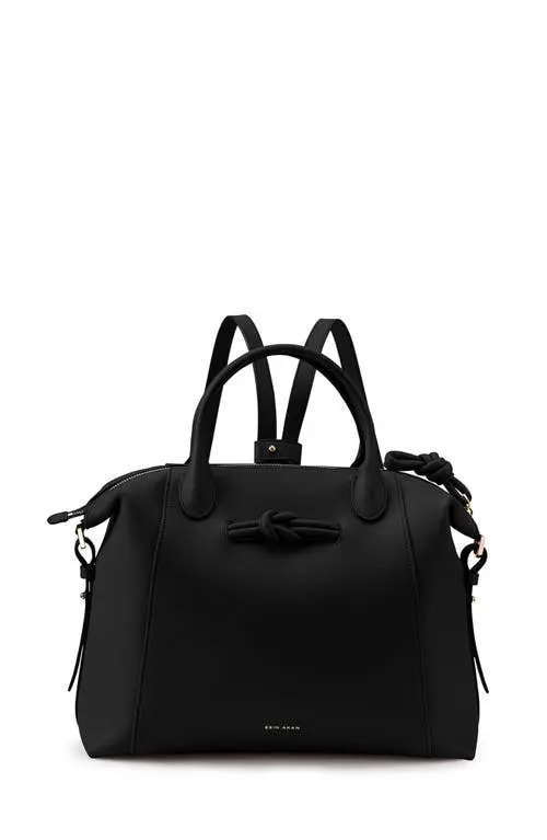 ESIN AKAN Wimbledon Leather Laptop Backpack