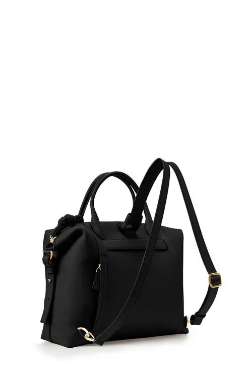 ESIN AKAN Wimbledon Leather Laptop Backpack