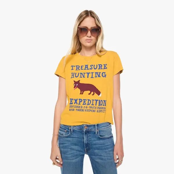MOTHER The Boxy Goodie Treasure Hunting T-shirt