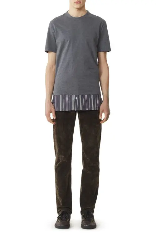 LANVIN Layered T-shirt In Cotton