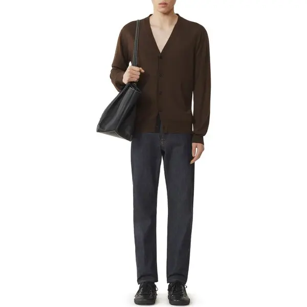LANVIN Classic Cardigan In Merino Wool