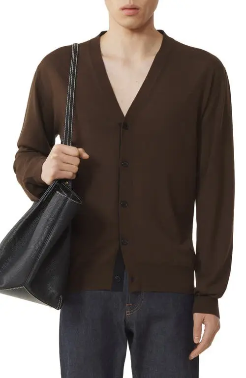 LANVIN Classic Cardigan In Merino Wool