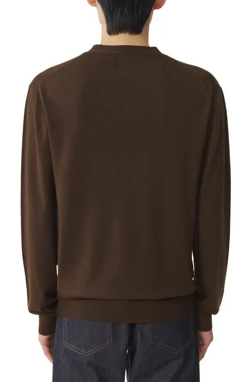 LANVIN Classic Cardigan In Merino Wool