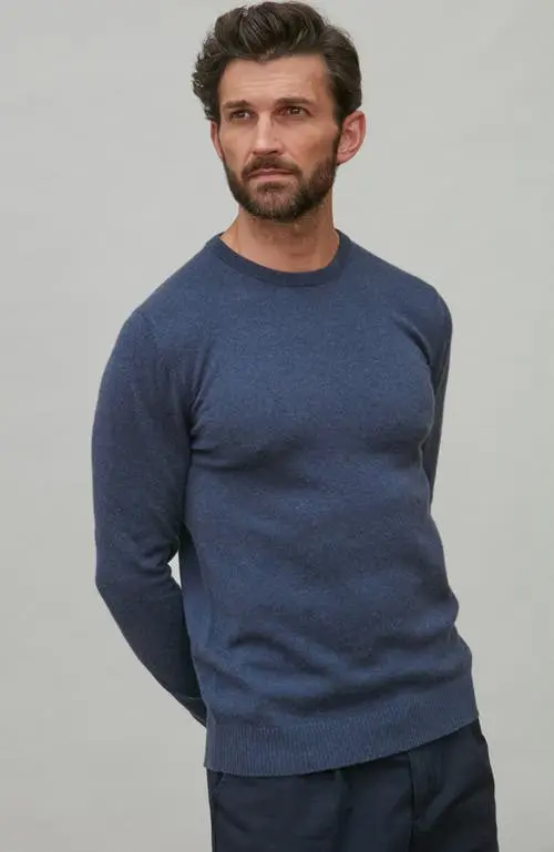 PAUL JAMES Merino Cashmere Crew Neck Sweater