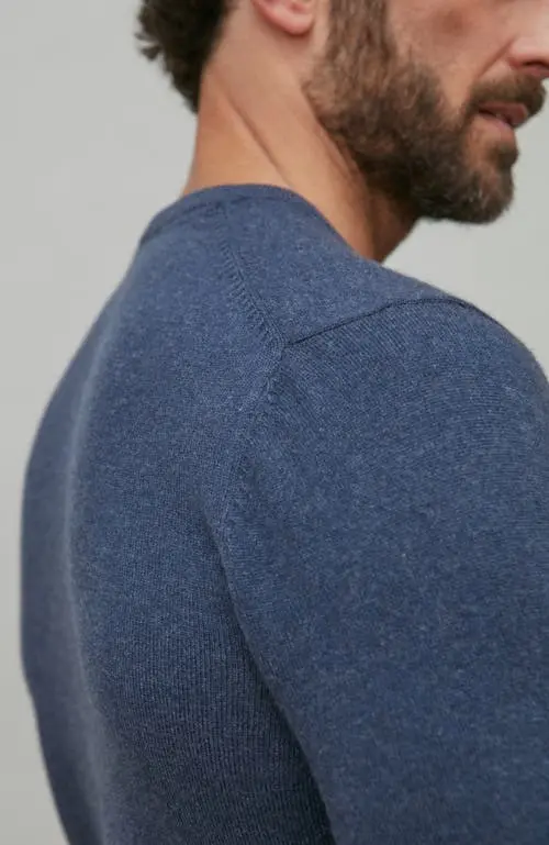 PAUL JAMES Merino Cashmere Crew Neck Sweater
