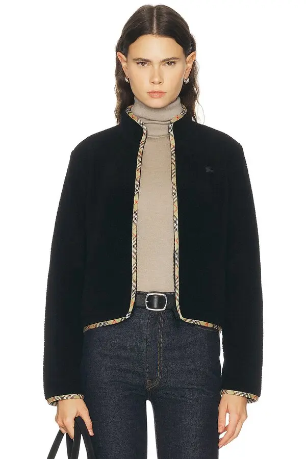 Burberry Felicia Fleece Jacket