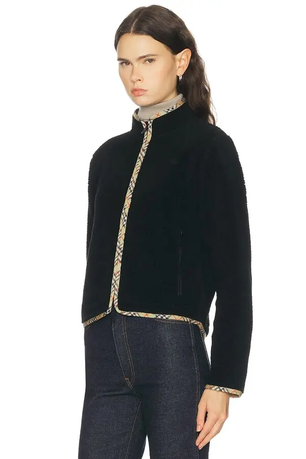 Burberry Felicia Fleece Jacket