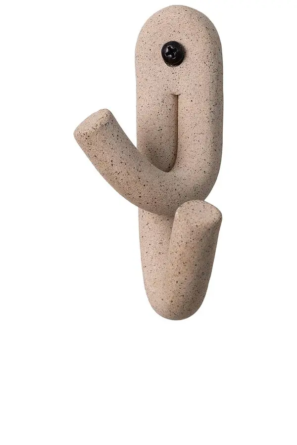 SIN Leggy Crossed Wall Hook In Ivory - Sand