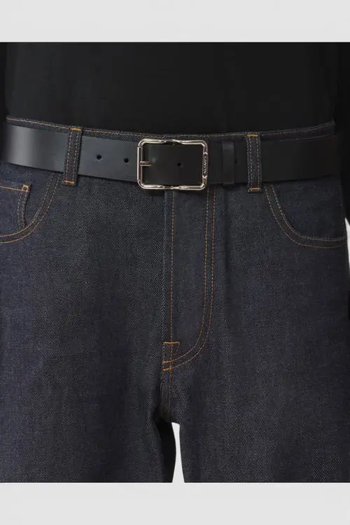 LANVIN Signature Belt In Leather