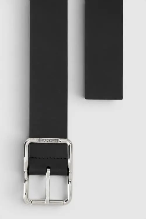 LANVIN Signature Belt In Leather