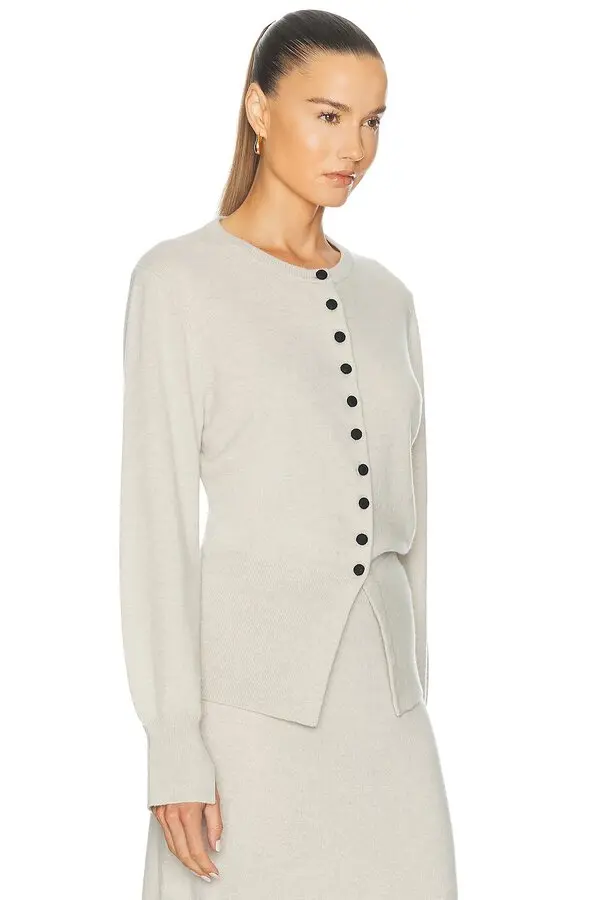 LISA YANG Maven Cardigan In Beige