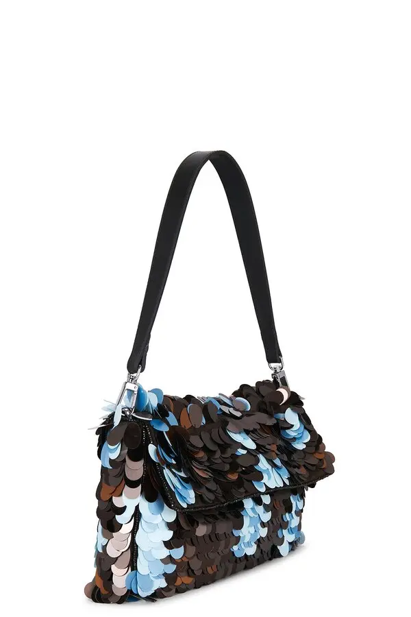 Staud Timmy Convertible Shoulder Bag In Blue