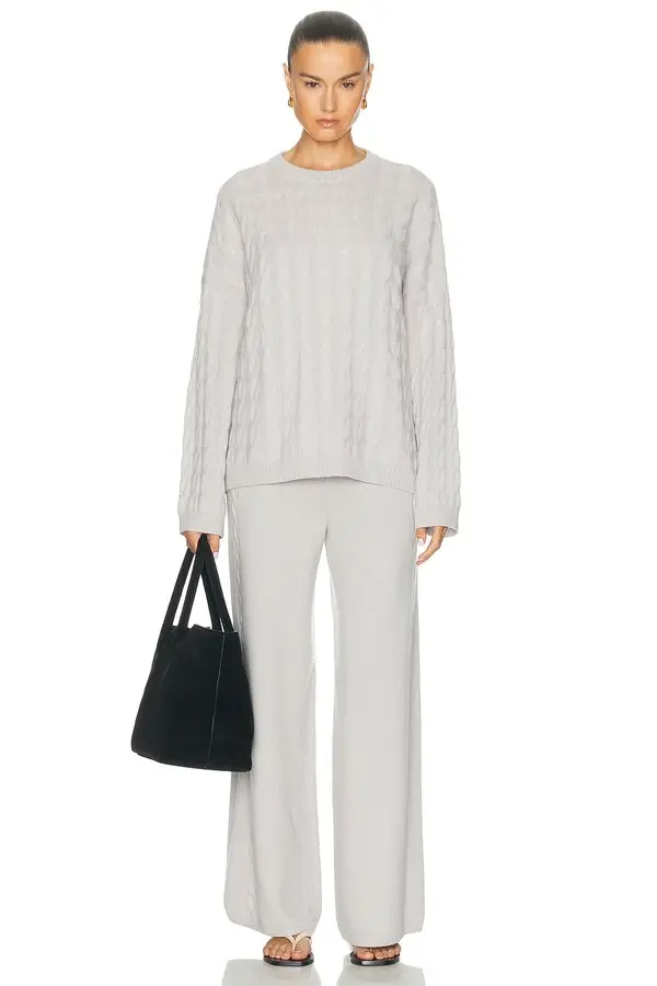 LISA YANG Seymour Sweater - Seashell