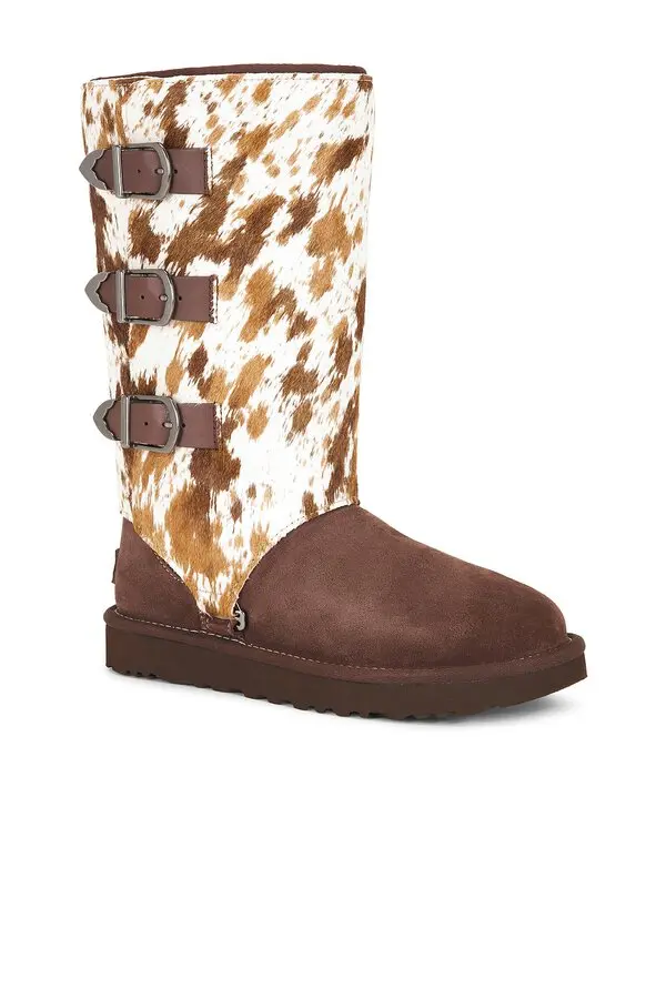 UGG Classic Tall Western Boot In Brown - Burnt Cedar