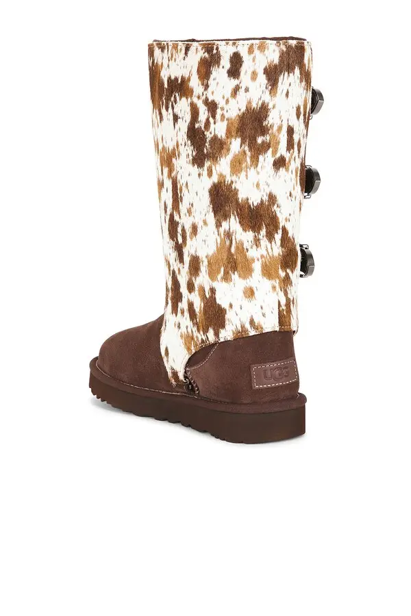 UGG Classic Tall Western Boot In Brown - Burnt Cedar