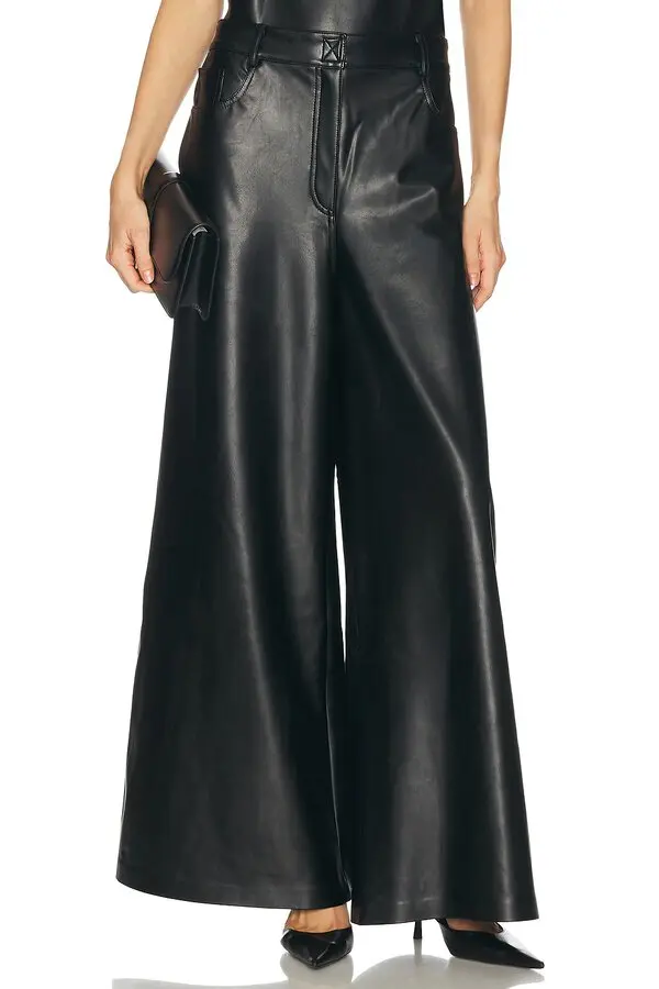 Norma Kamali Oversized Wide Pant