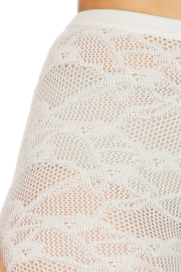 THE ELDER STATESMAN Wide Pointelle Legging