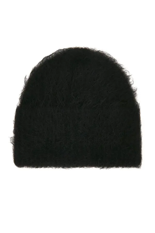 TOTEME Alpaca Knit Beanie - Black