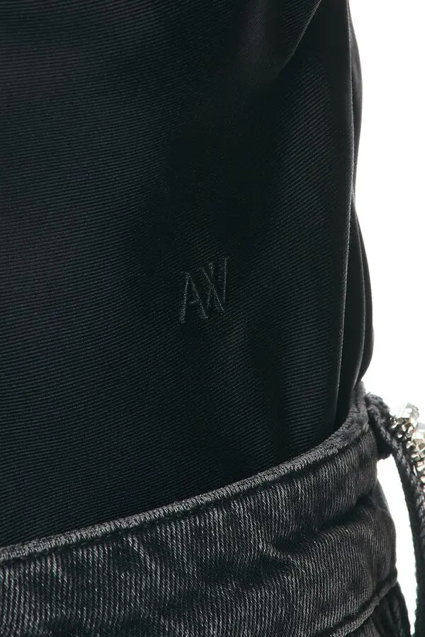 Alexander Wang Pre-styled Knotted Cami Top - Black