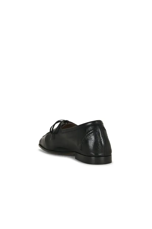 Bottega Veneta Gino Lace Up Loafer - Black