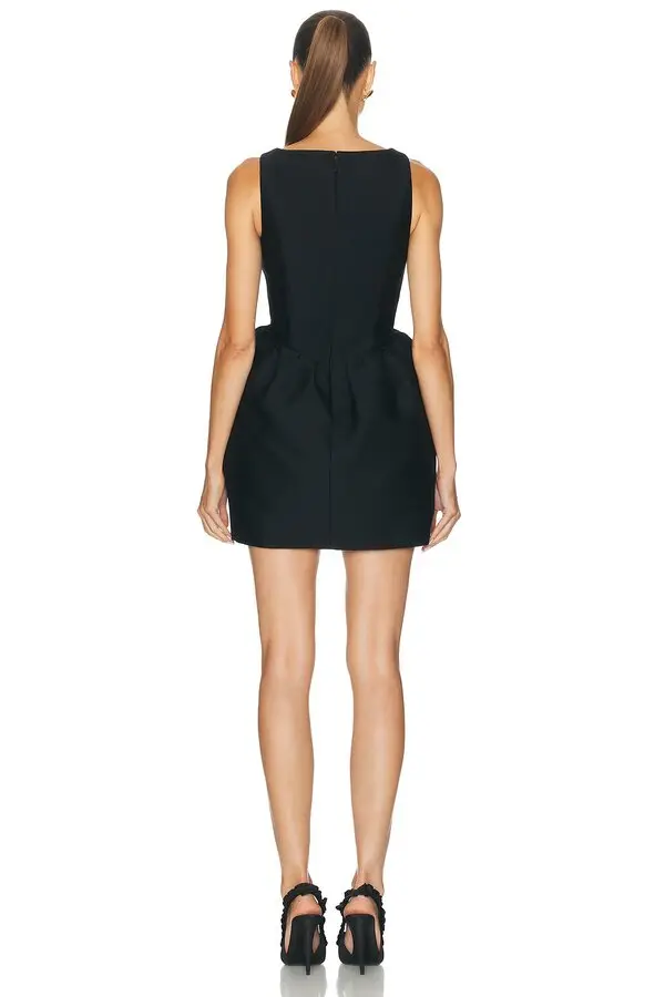 Balenciaga Bell Mini Dress - Black