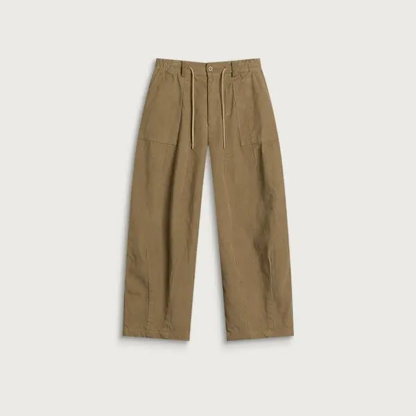FRIZMWORKS Corduroy Balloon Pants - Beige