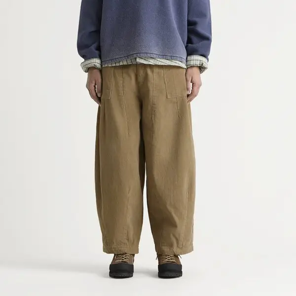 FRIZMWORKS Corduroy Balloon Pants - Beige