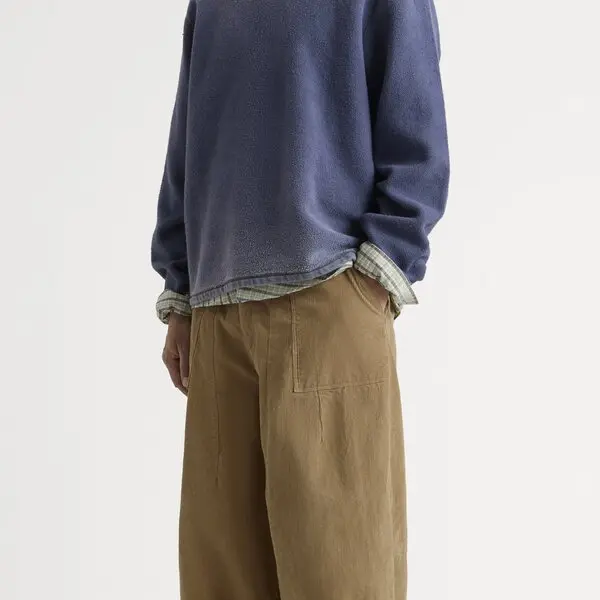 FRIZMWORKS Corduroy Balloon Pants - Beige