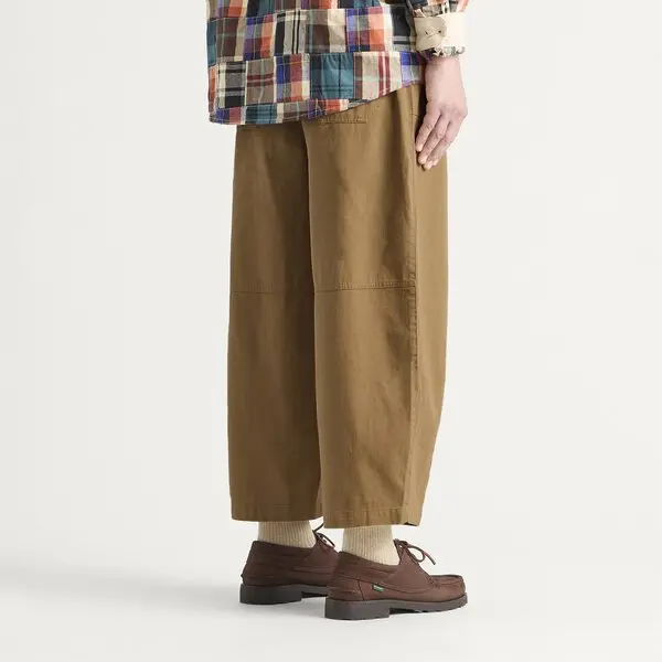 FRIZMWORKS Twill Balloon Pants - Beige