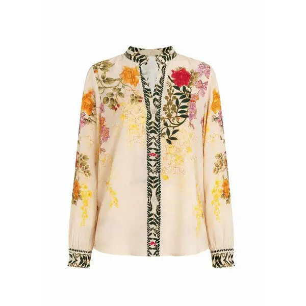 RAISHMA Nancy Cream Shirt