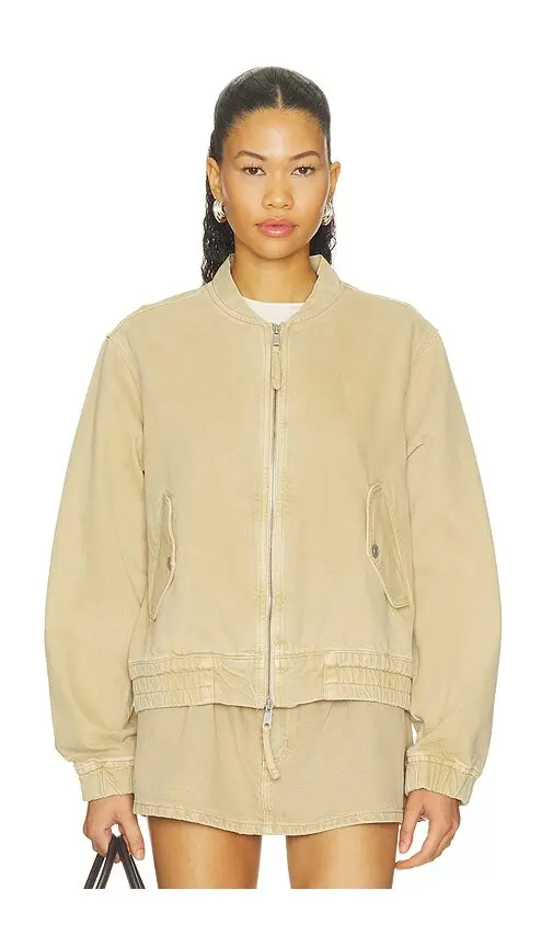 Rolla's Bomber Jacket In Tan