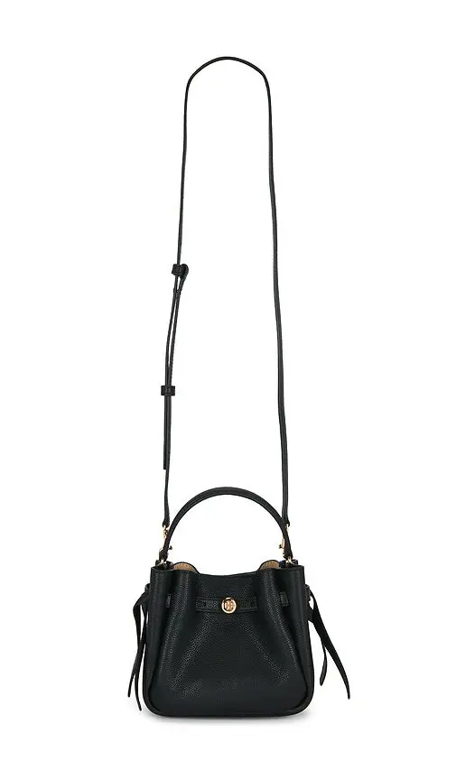 Tory Burch Romy Mini Bucket Bag - Black