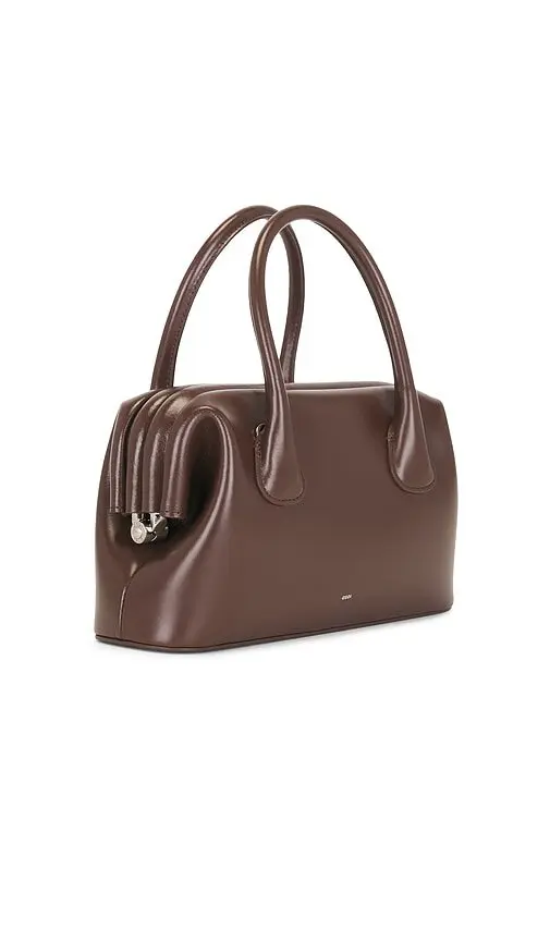 OSOI Boat Brot Shoulder Bag In Chocolate