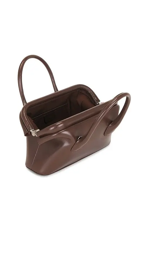 OSOI Boat Brot Shoulder Bag In Chocolate