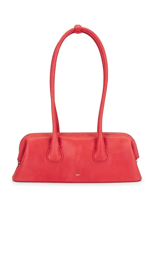 OSOI Boat Wide Mini Shoulder Bag In Red