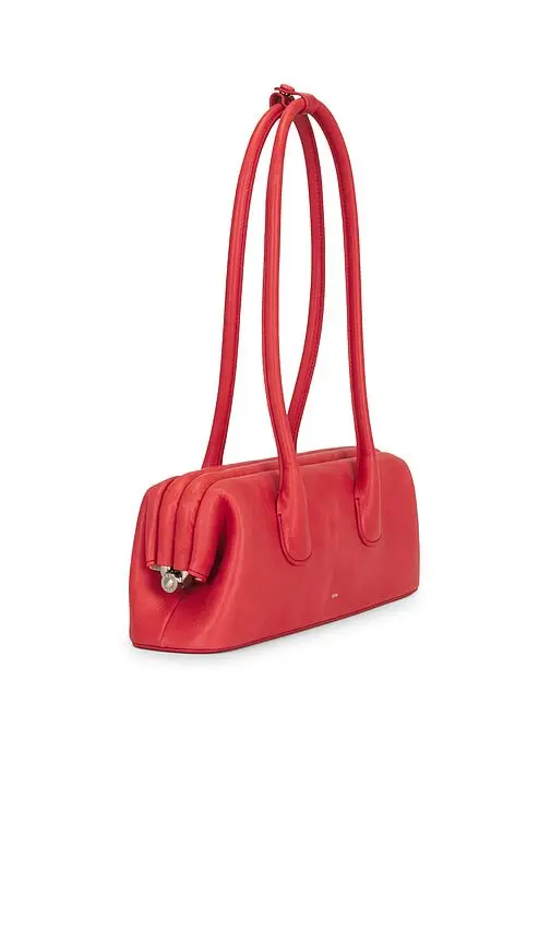 OSOI Boat Wide Mini Shoulder Bag In Red