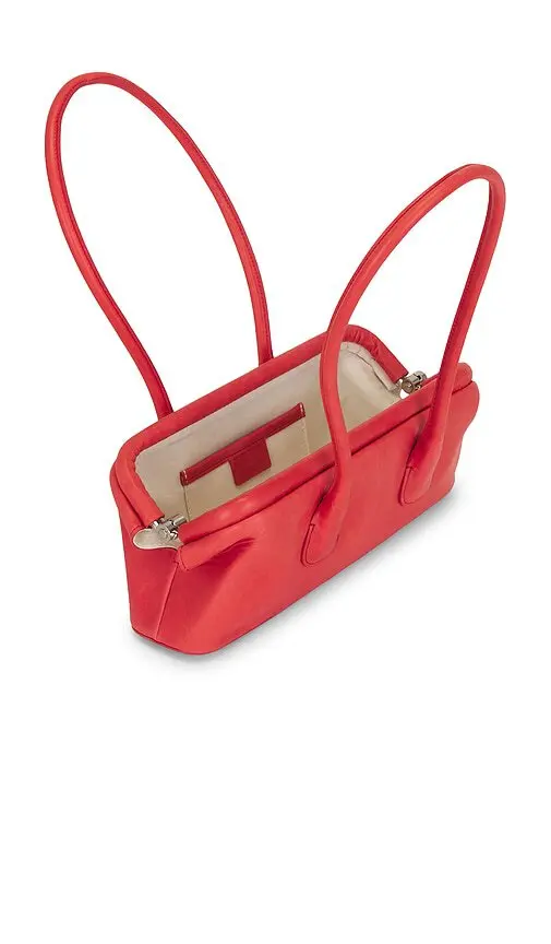 OSOI Boat Wide Mini Shoulder Bag In Red
