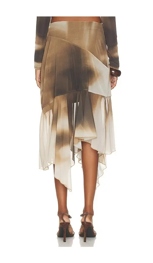 FENERS Mirada Skirt In Brown - Sand