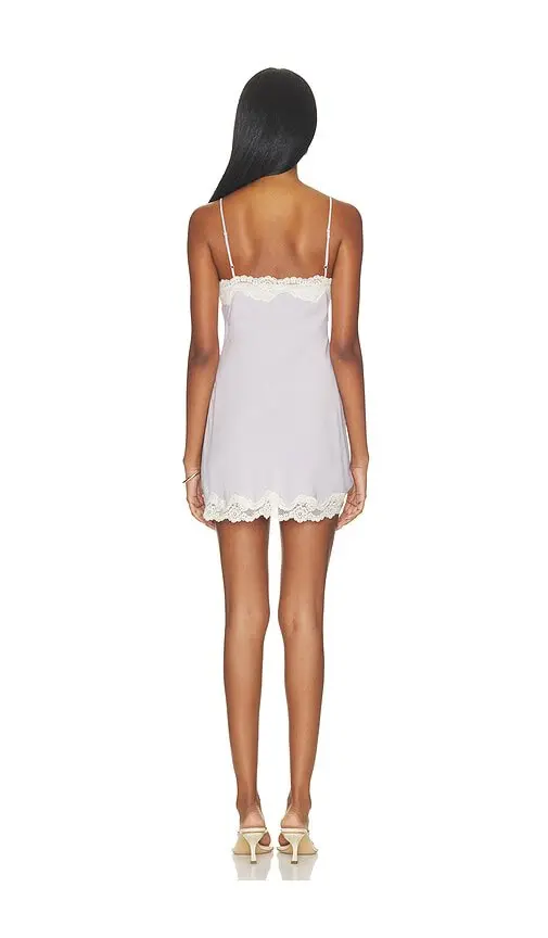 With Jéan Leni Dress In Lavender