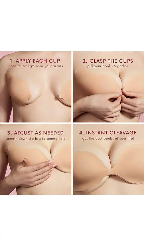 CAKES BODY Cleavage Bra In Nude